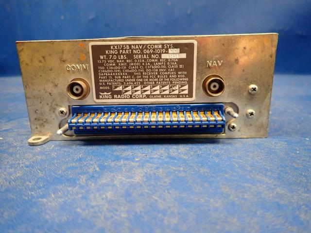 King 069-1019-00 KX175B NAV/COM 13.75 volts